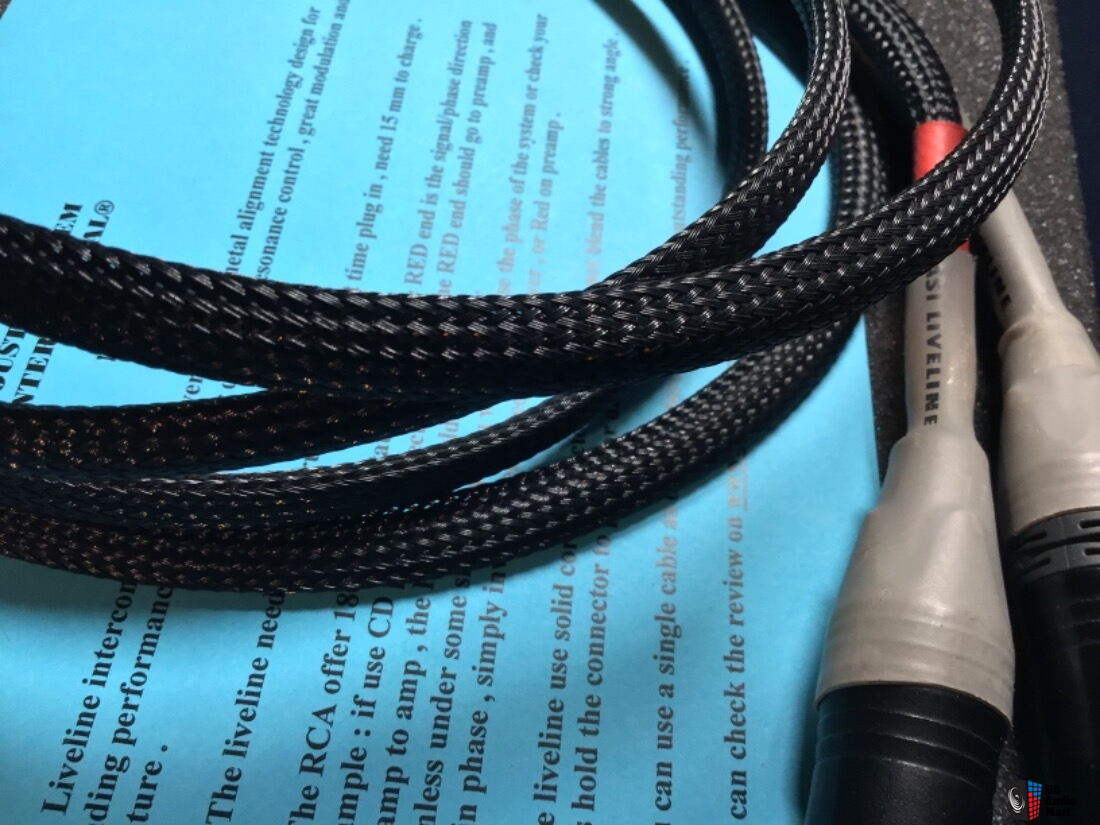 ASI LIVEWIRE 1.5 M. XlLR Reference Cables Photo #3232596 - US Audio Mart