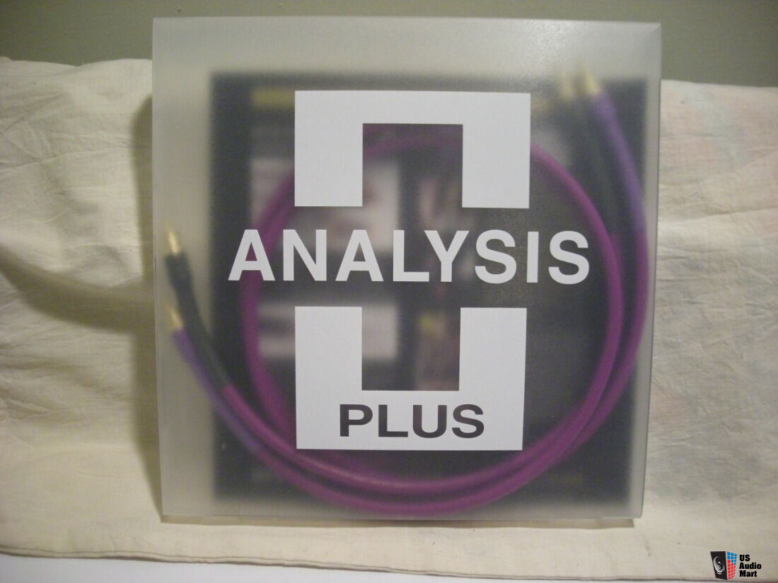 Analysis Plus Oval One RCA Interconnect Pair - 1M Photo #3235302 - UK ...