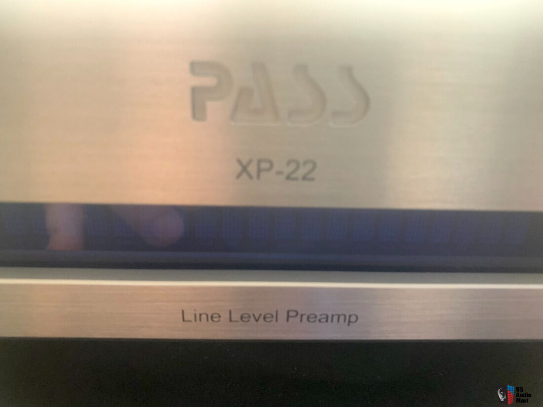 Pass Labs XP-22 XP22 Preamp Stereophile Class A Preamplifier Dual ...