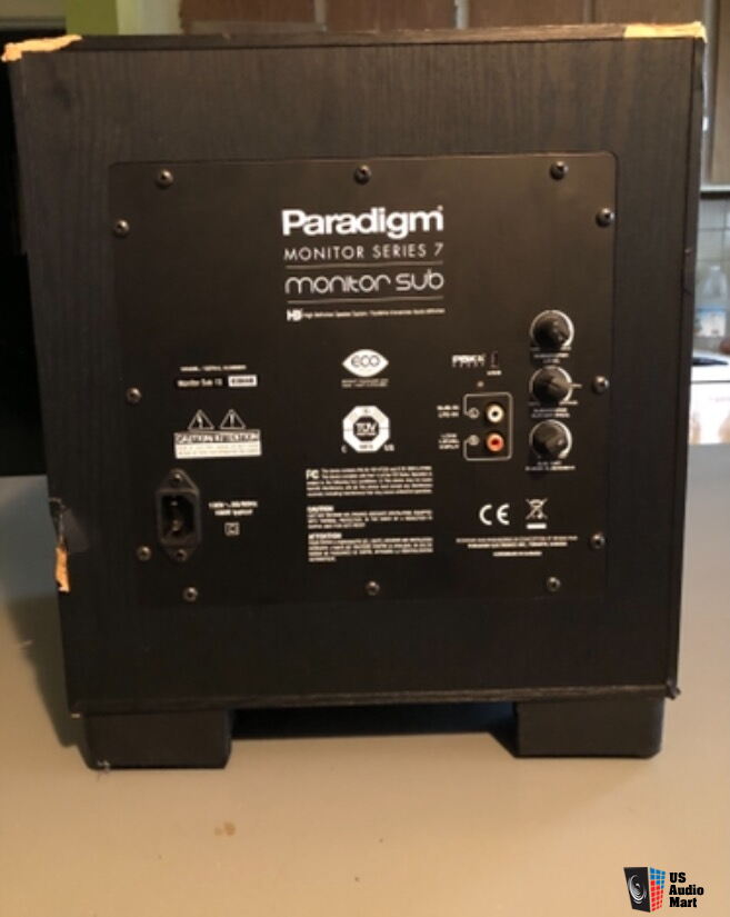 Paradigm monitor sub12 Photo #3238846 - UK Audio Mart