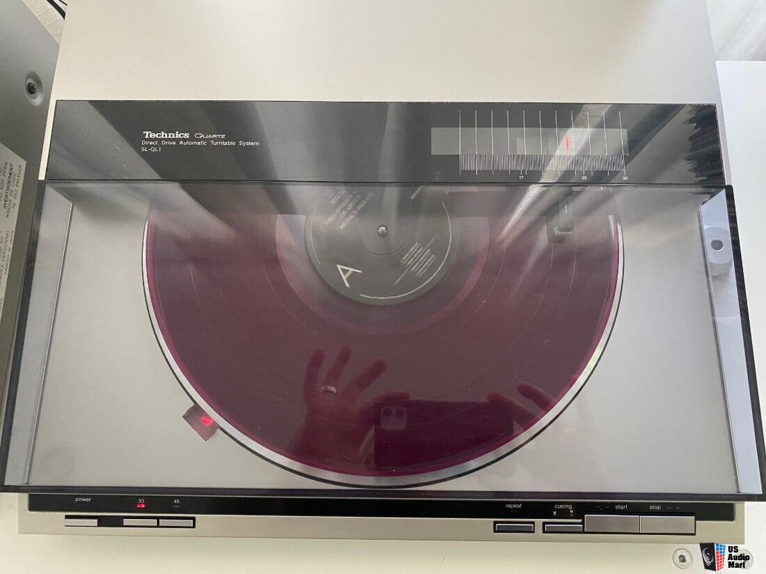 Super nice Technics SL-QL1 direct drive linear tracking turntable ...