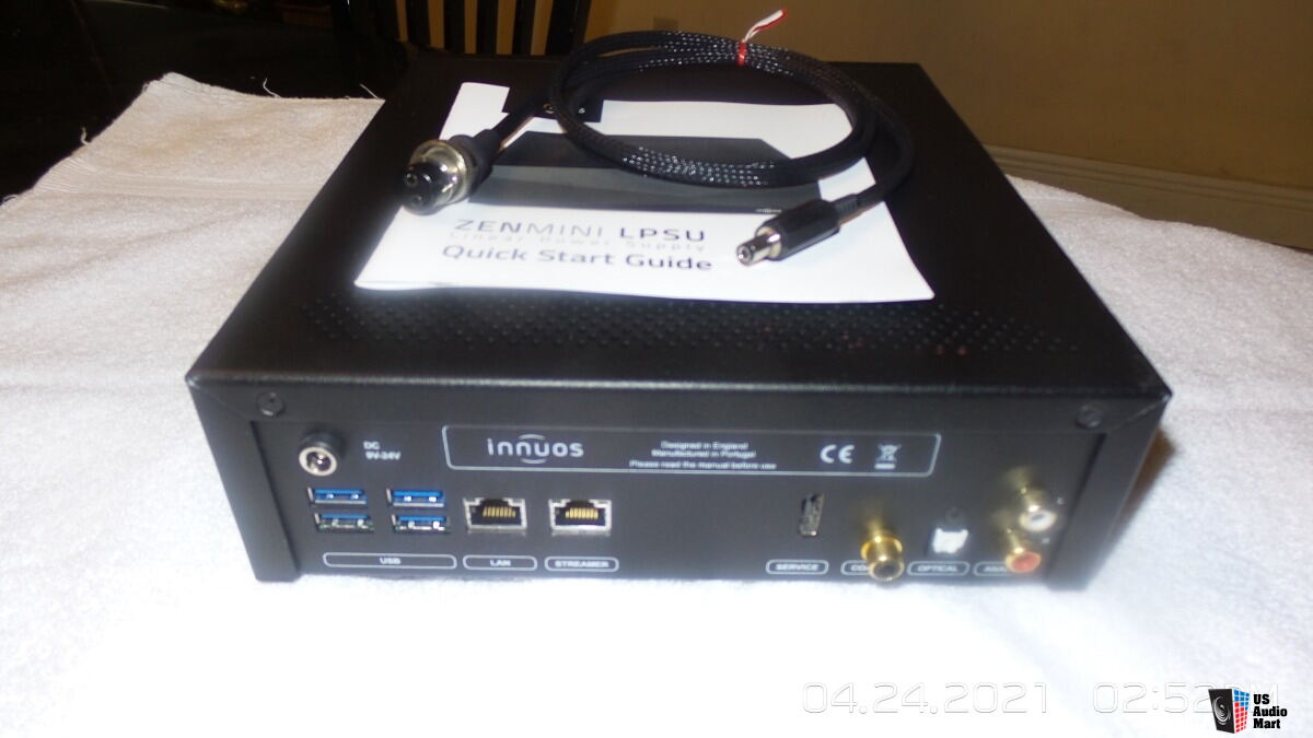PENDING TO TIM B....INNUOS ZEN MINI III (1TB) with matching linear ...