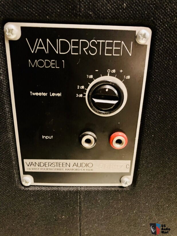 Vandersteen 1C Speakers (Beautiful sound and condition) Photo #3249355 ...