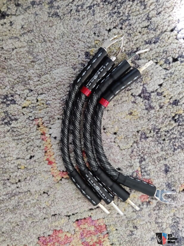 Wireworld Silver Eclipse 8 Jumper Cable - Excellent Condition - Banana ...