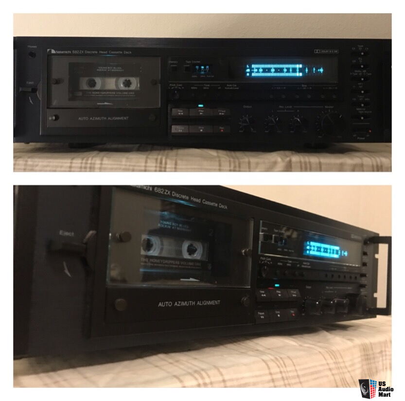 Nakamichi 682ZX, 3-head, single compact cassette deck, Beautiful ...