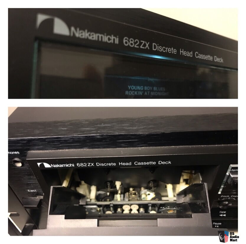 Nakamichi 682ZX, 3-head, single compact cassette deck, Beautiful ...