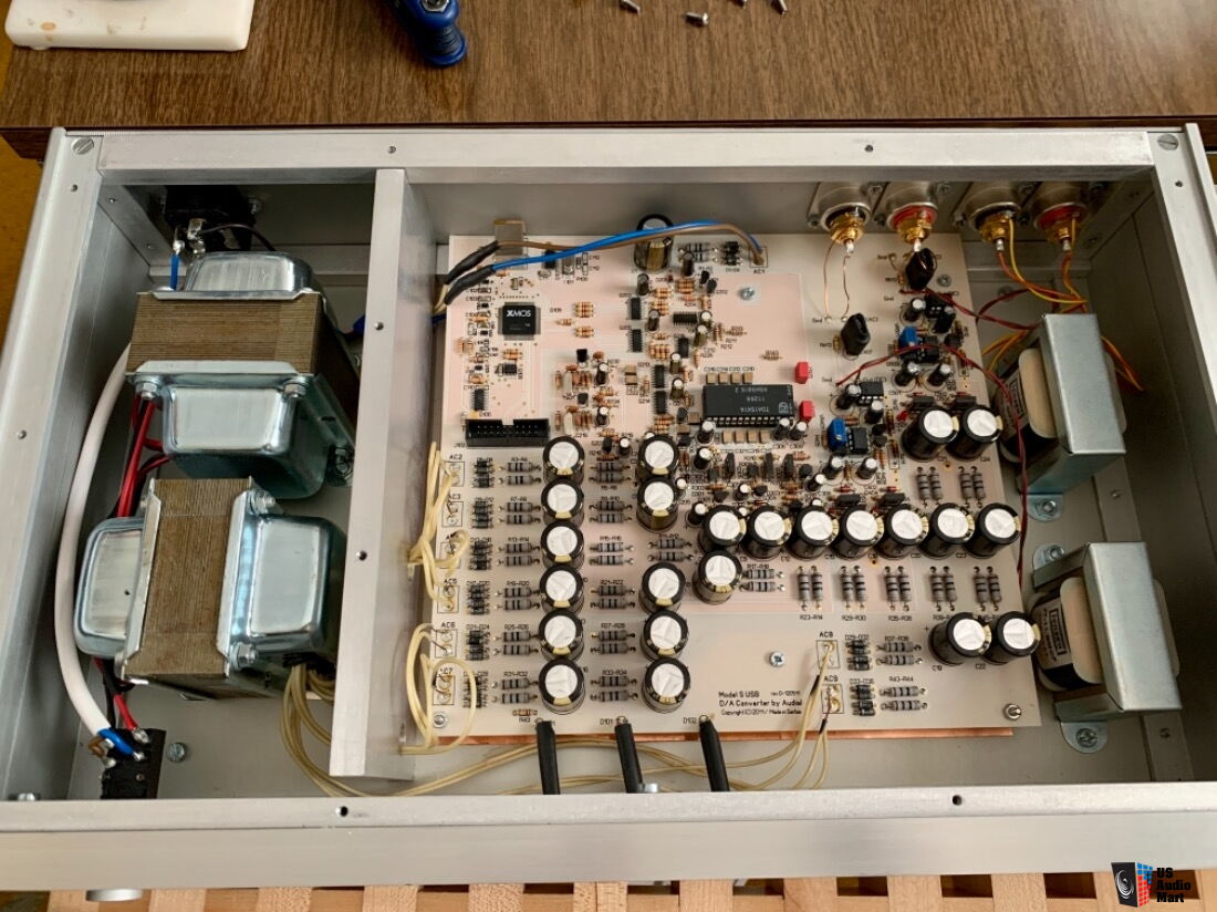 Audial model S USB with the optional Jensen transformer outputs Photo ...