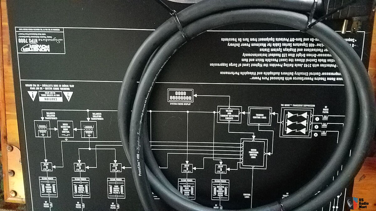 Monster HTPS 7000 Signature Power Conditioner with Powerline 400 ...