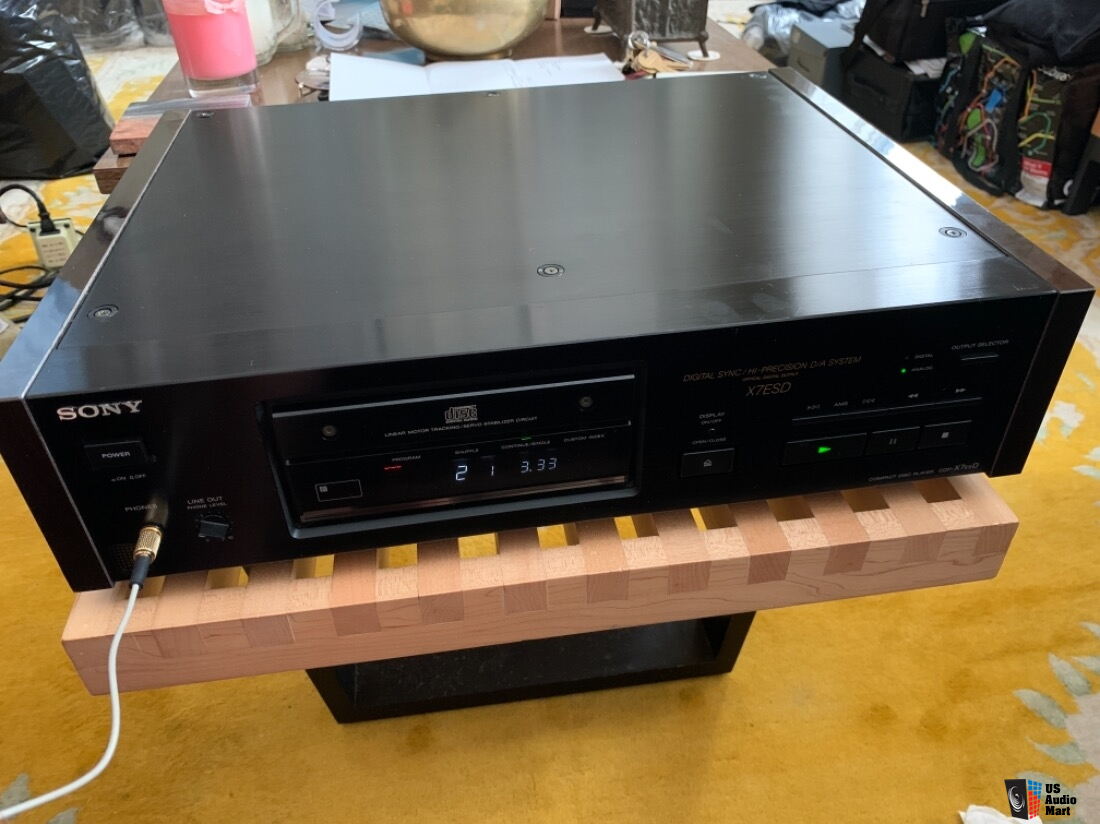 Sony CDP-X7esD, an overbuilt masterpiece Photo #3264470 - US Audio Mart