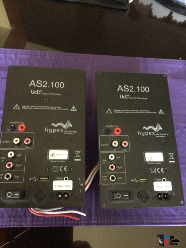 HYPEX Class D AS2.100 2 way active module pair For Sale - US Audio Mart