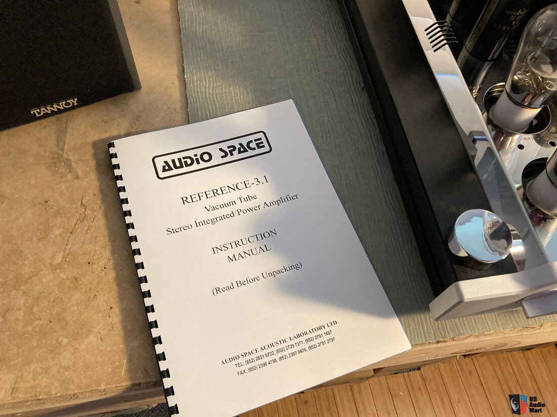 Audio Space Reference 3.1 Power / Integrated Stereo Amp Price Reduced ...