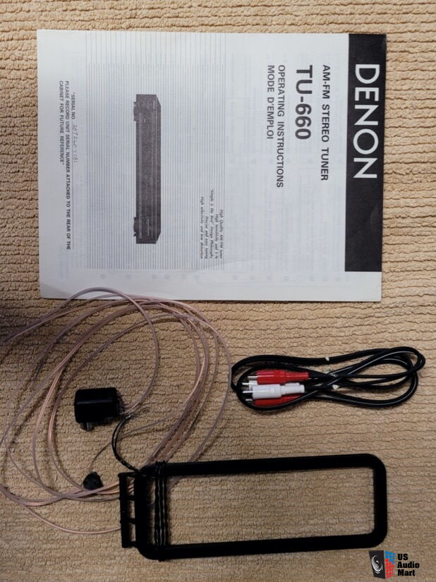 Denon TU660 AM/FM Tuner PRICE REDUCED Photo #3266910 - US Audio Mart