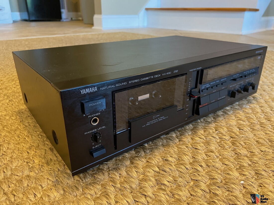 Yamaha KX-630 Natural Sound 3 Head Cassette Deck w/ Dolby B/C HX Pro ...