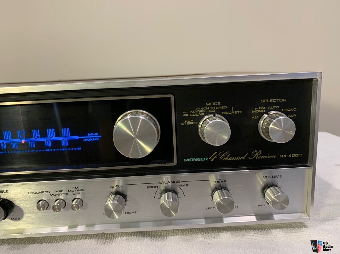 Vintage Rare 4 Channel Pioneer Qx-4000 Quadrophonic Receiver Photo ...