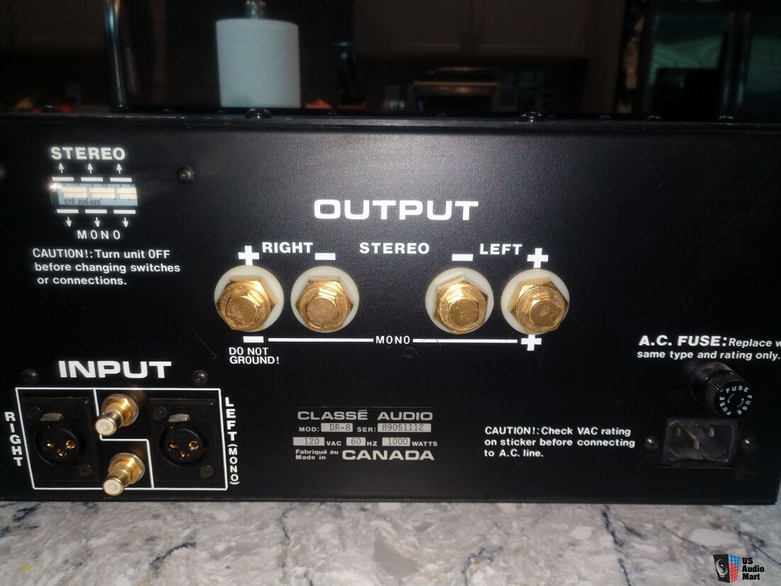 Classe'DR8 pair Photo #3280938 - US Audio Mart