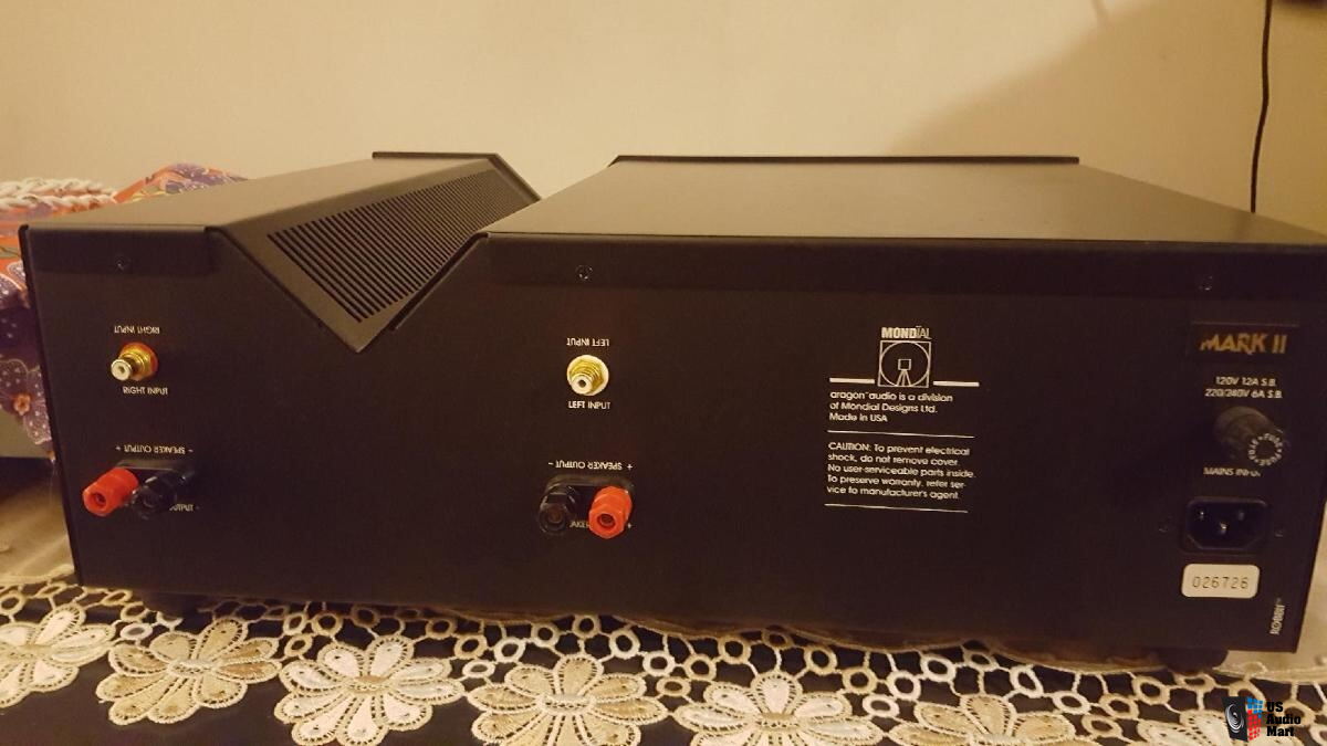 Aragon 4004 MK2 power amplifier Photo #3283184 - US Audio Mart