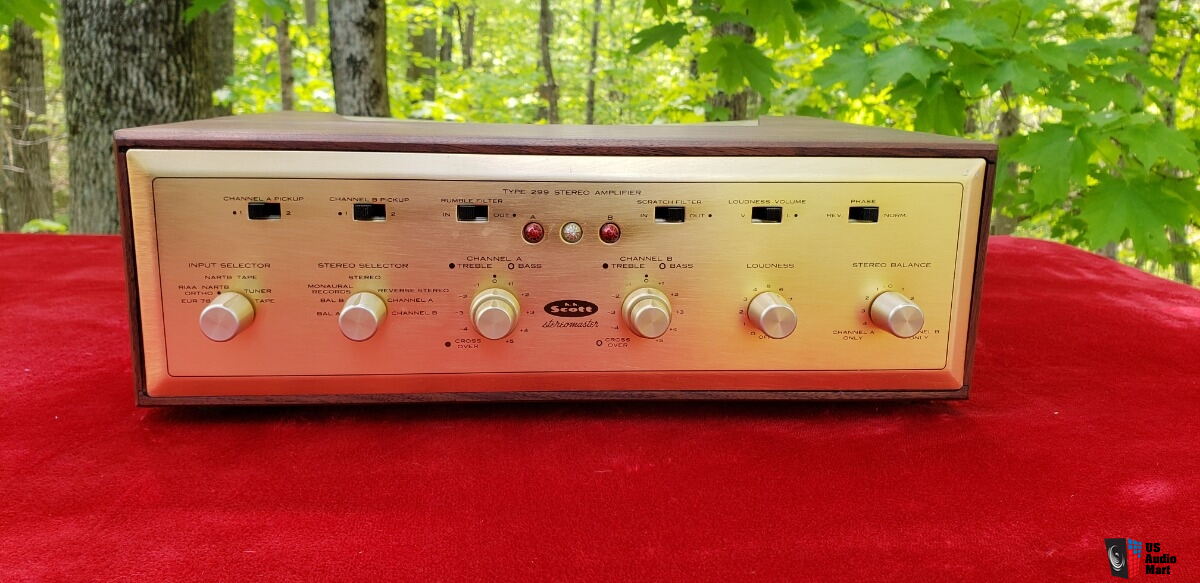 Scott 299 Tube Amp Serviced by PuckerBrush Audio For Sale - US Audio Mart