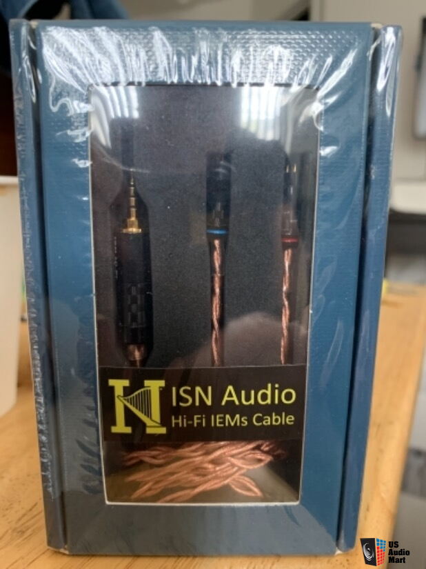 NIB Unopened ISN Audio C4 iem cable FREE USA shipping For Sale - US ...