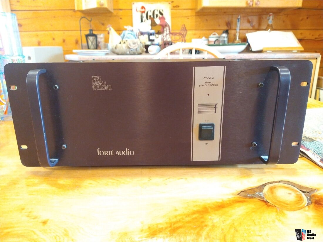 Forte Audio Model 1 Class A Amplifier Photo #3285319 - UK Audio Mart