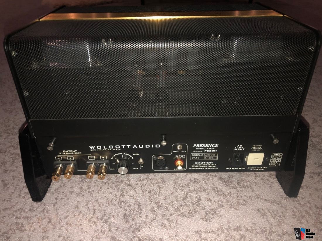 Wolcott Audio "Presence" 280w Monoblock Tube Amplifier price reduction ...
