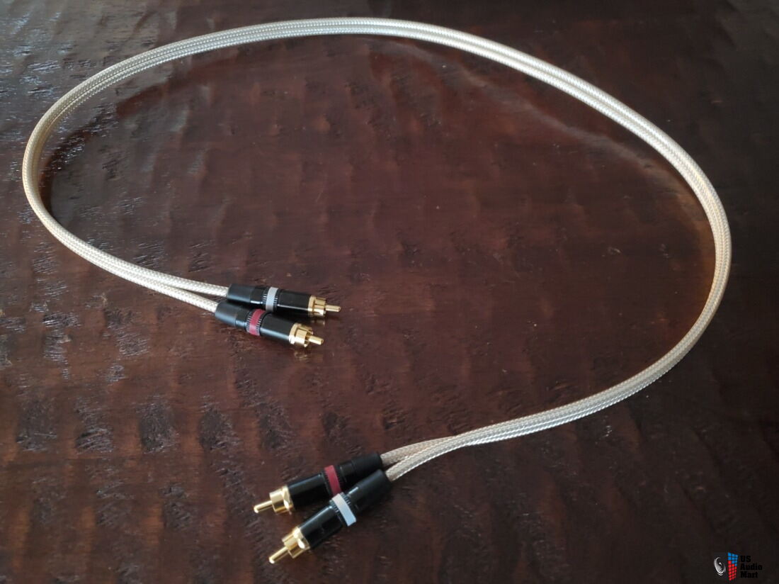 STRAIGHT WIRE Silver Interconnects pair, 1m Photo #3286061 - US Audio Mart