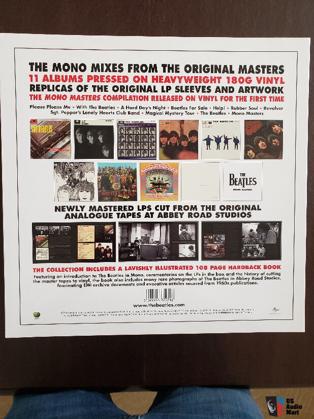 The Beatles Mono Vinyl Box Set For Sale - US Audio Mart