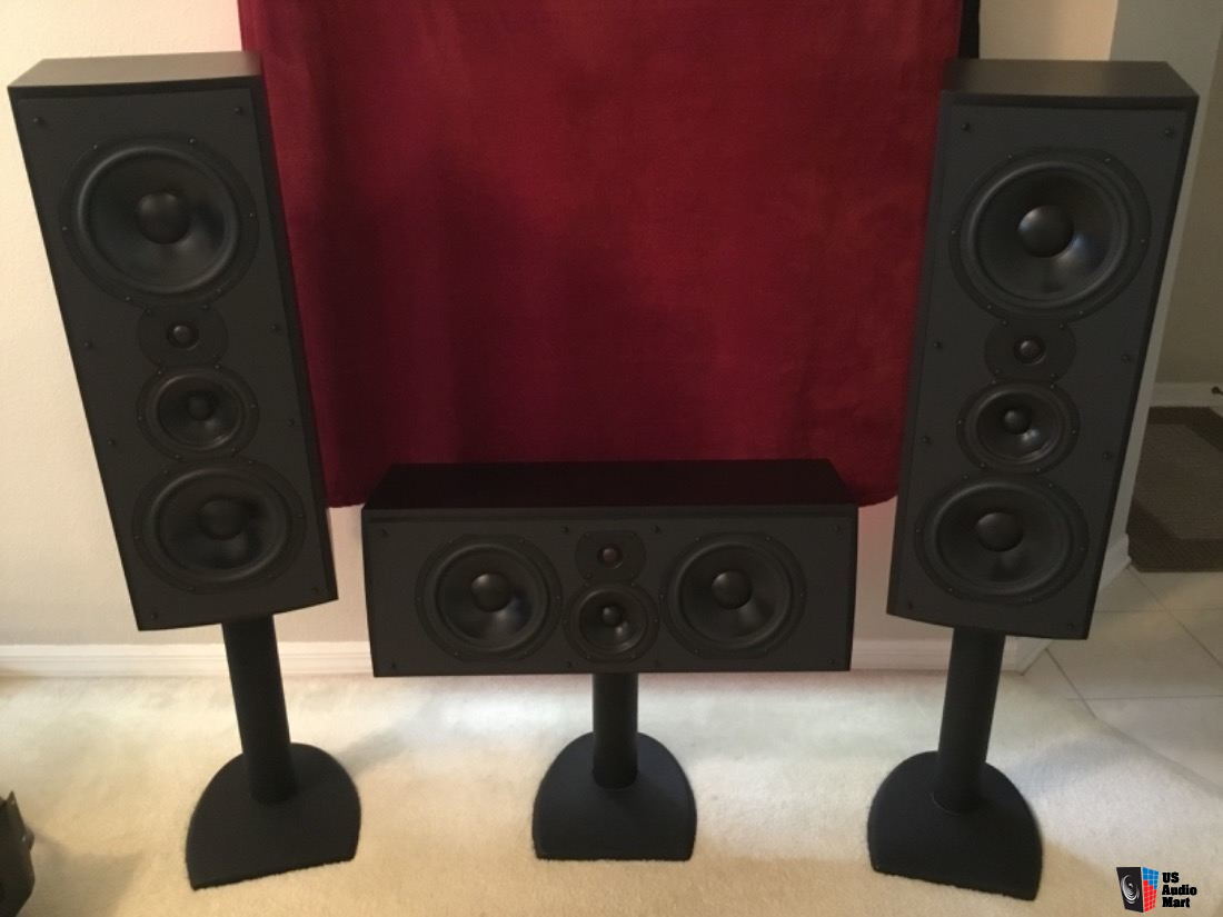 Triad Gold (3) LCR Speakers, (4) Rear, Side Speakers & 18" Sub w/ 1000 ...