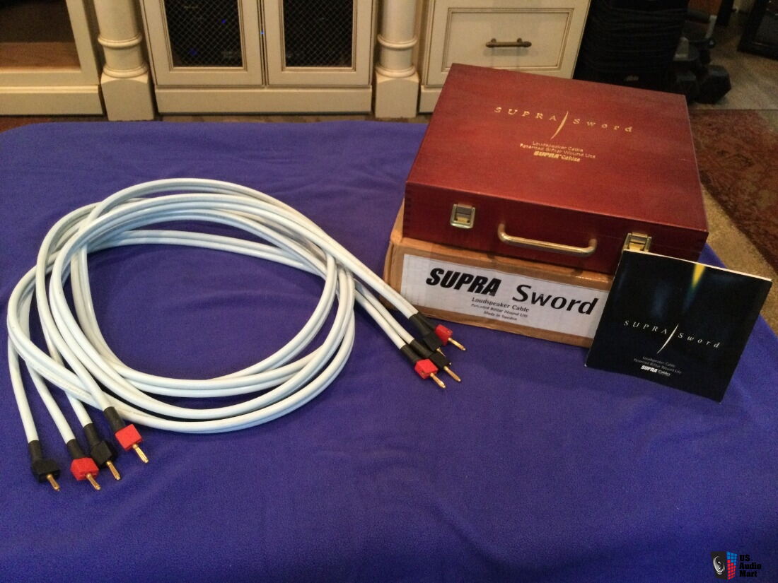 Supra Sword 3 M Litz wound Loudspeaker Cable For Sale - US Audio Mart