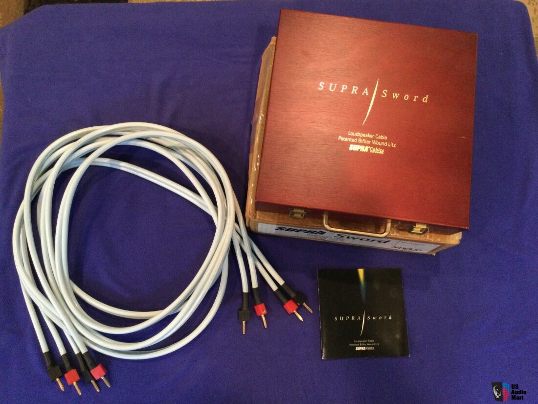 Supra Sword 3 M Litz wound Loudspeaker Cable Photo #3298639 - US Audio Mart