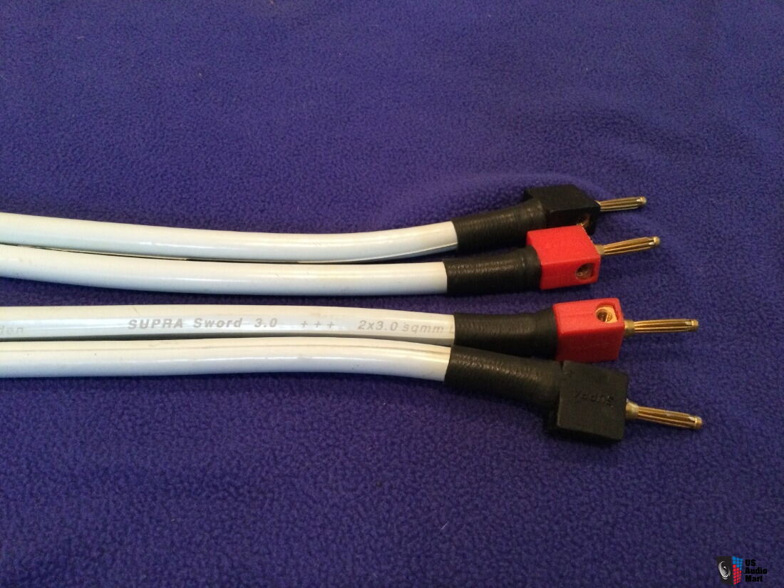 Supra Sword 3 M Litz wound Loudspeaker Cable Photo #3298639 - US Audio Mart