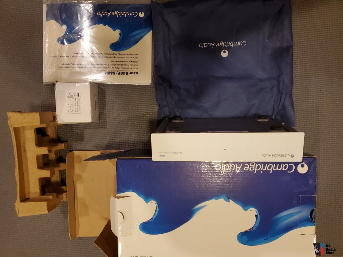 Cambridge Audio Azur 640P Silver Phono Stage MM / MC. Mint Photo ...