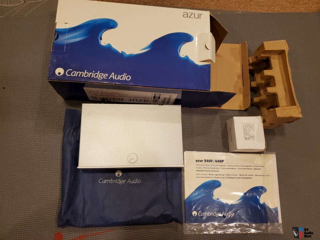 Cambridge Audio Azur 640P Silver Phono Stage MM / MC. Mint Photo ...