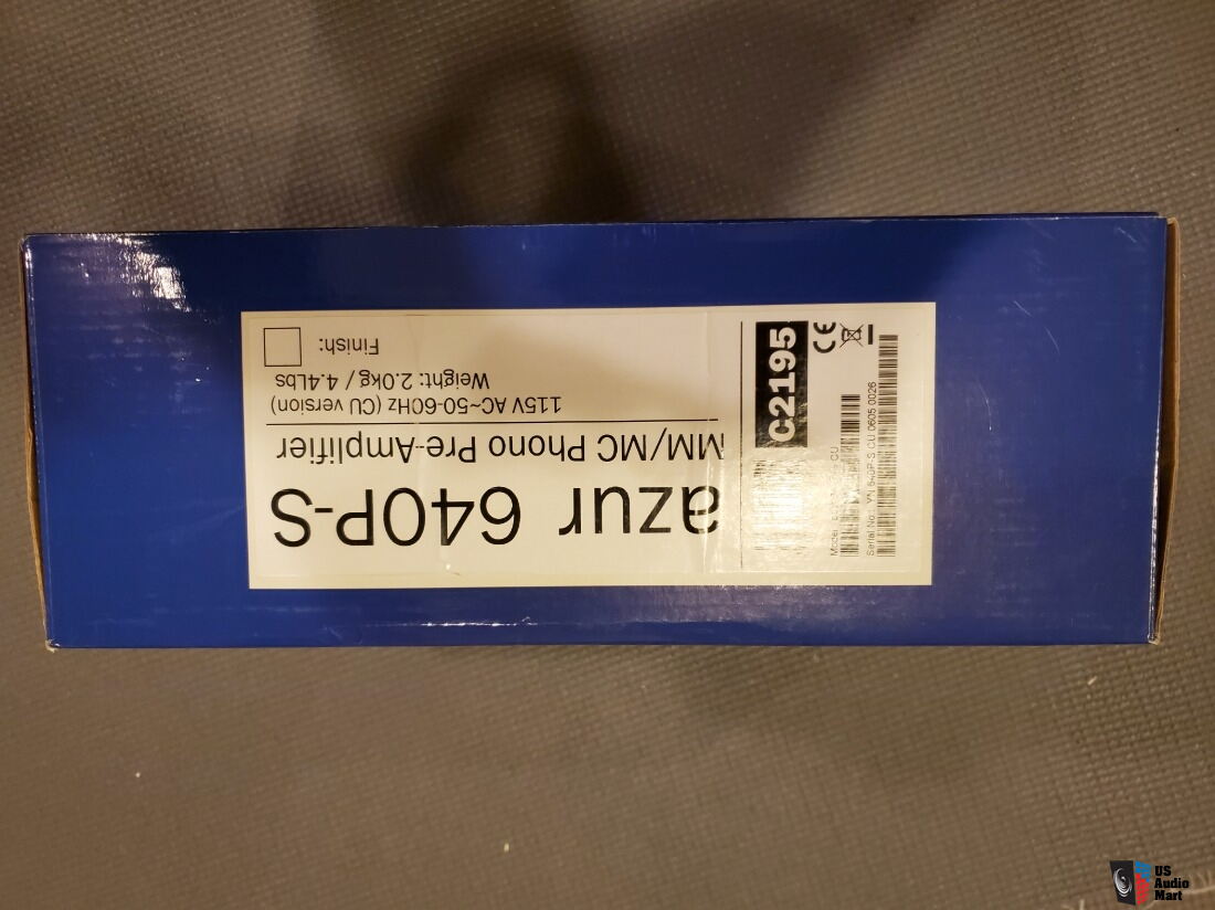 Cambridge Audio Azur 640P Silver Phono Stage MM / MC. Mint Photo ...