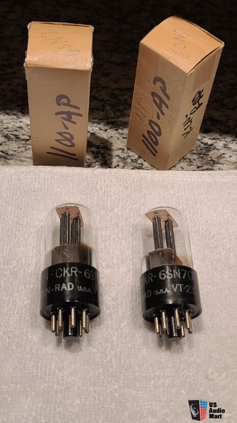 Ken-Rad VT-231, 6SN7GT tubes For Sale - US Audio Mart
