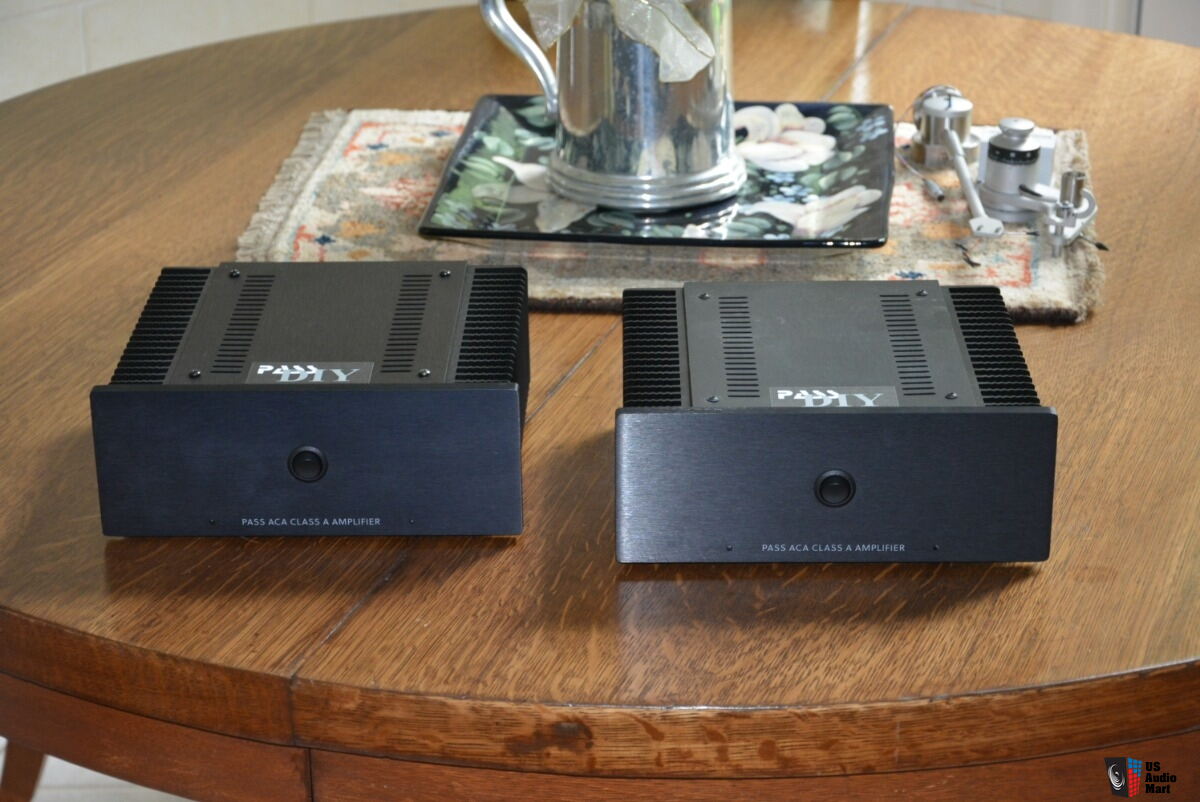 Two Complete Nelson Pass ACA Class A Amplifiers - May be used as 2 ...