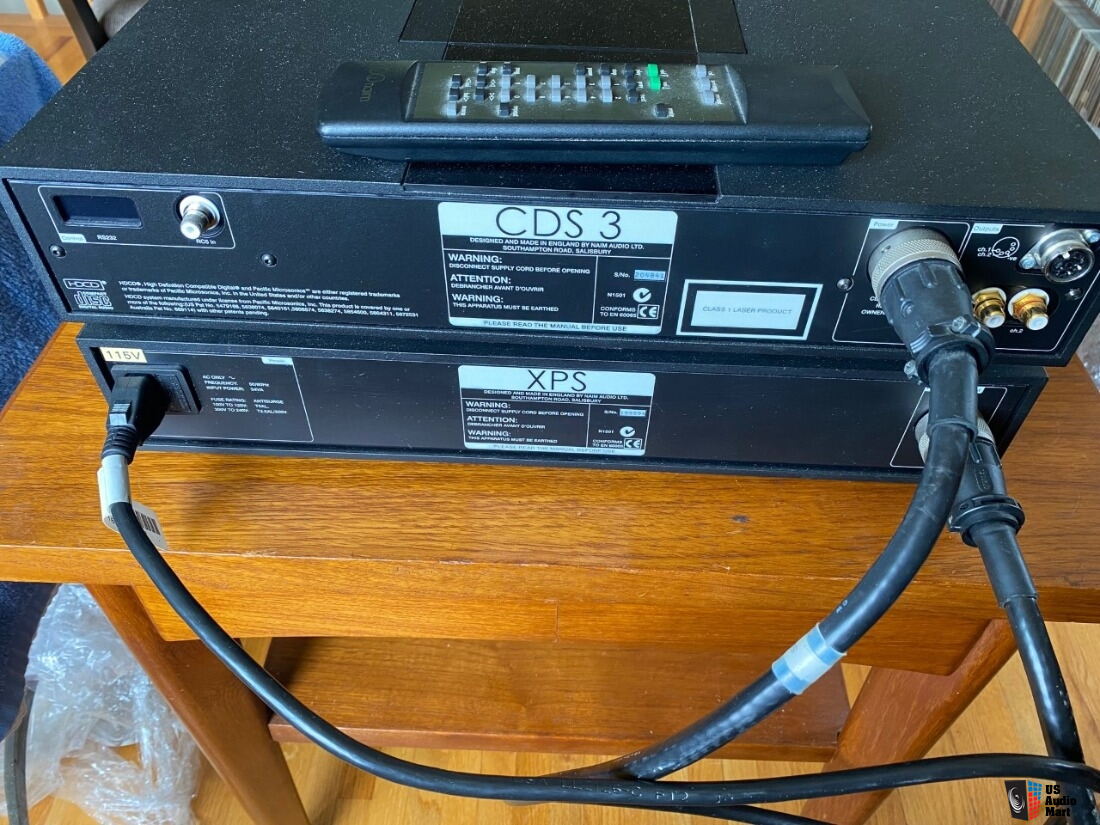 Naim Audio CDS3 & XPS2 CD Player and External Power Supply Photo ...
