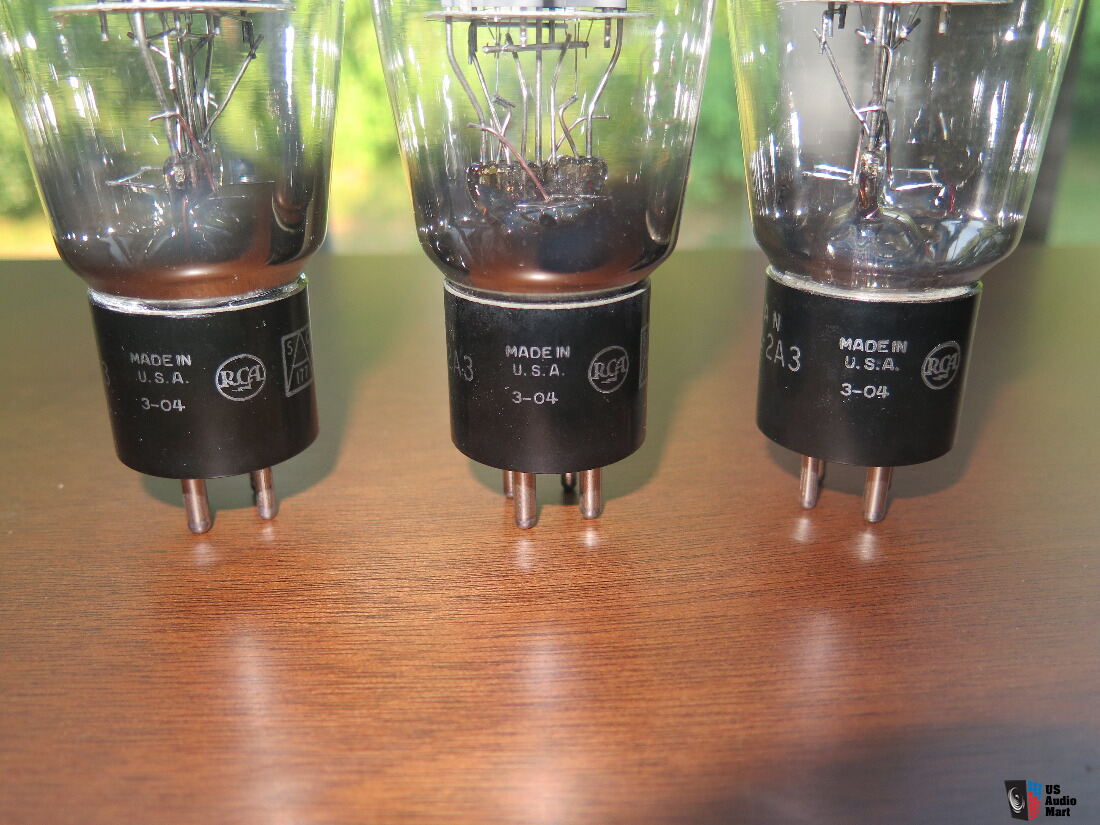 RCA 2A3 Tubes (x3) - Amplitrex Tested Photo #3308163 - UK Audio Mart