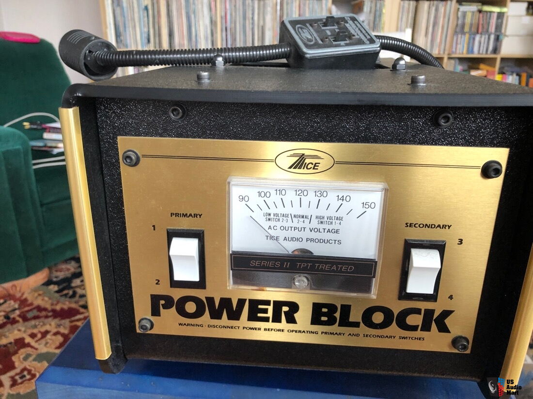 TICE POWER BLOCK Photo #3308901 - US Audio Mart