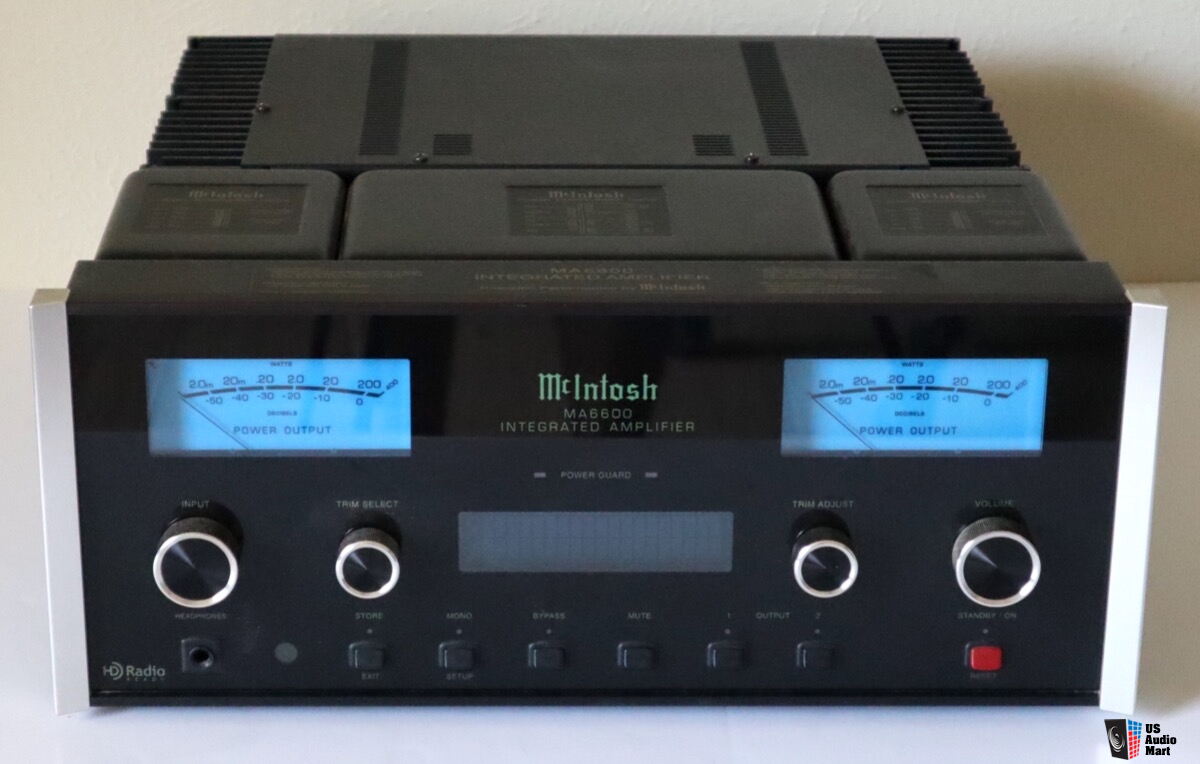McIntosh MA 6600 Integrated Amplifier W/FM Module Remote Control/ Orig ...
