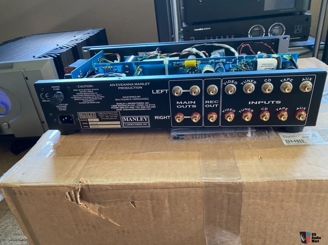 Manley Labs/VTL Jumbo shrimp Tube Preamp Photo #3320445 - US Audio Mart