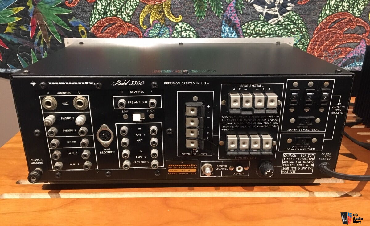 Marantz 3300/32 Vintage amp/preamp combo - refurbished Photo #3322588 ...