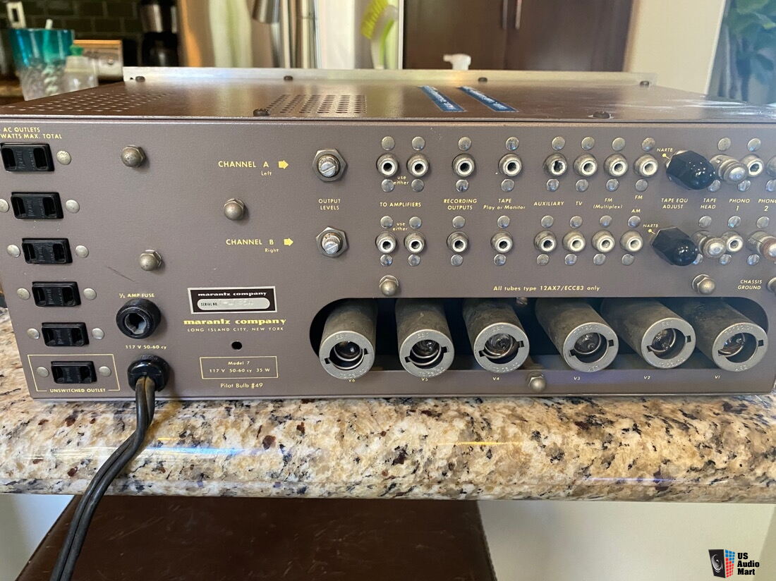 Vintage Marantz Model 7 Tube Preamplifier Photo #3327063 - US Audio Mart