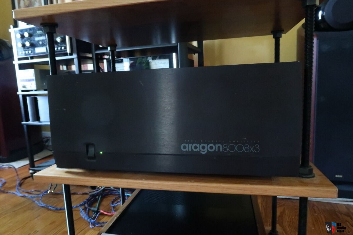 Aragon 8008x3 Power Amp Made in USA Photo #3328416 - US Audio Mart