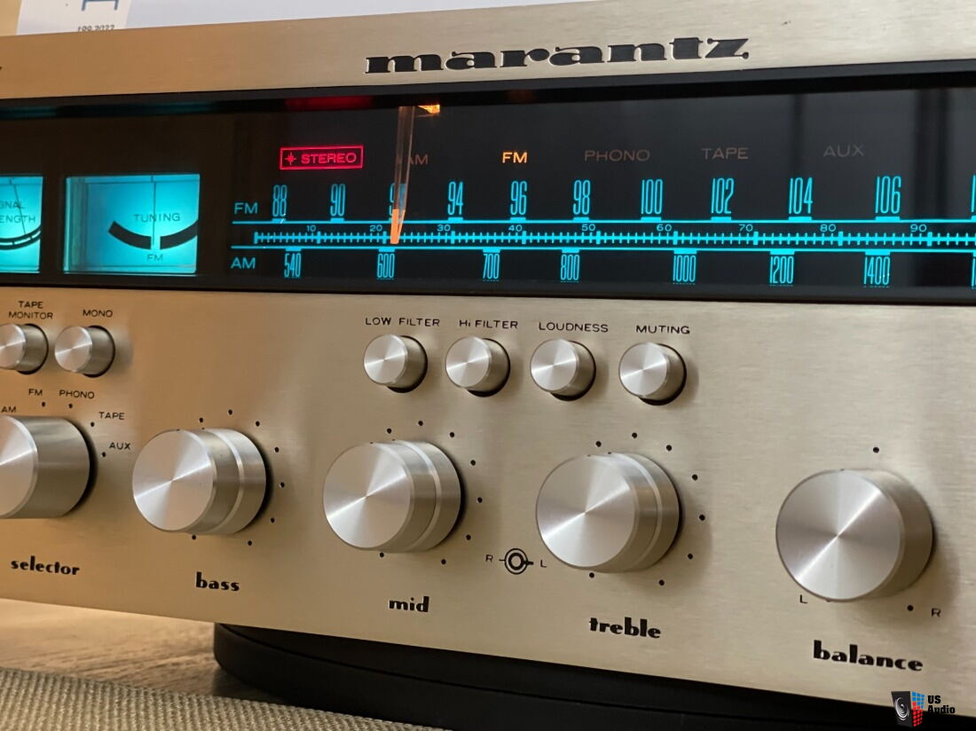 LIMITED EDITION Champagne Engraved Marantz Model 2245 Stereo Receiver ...