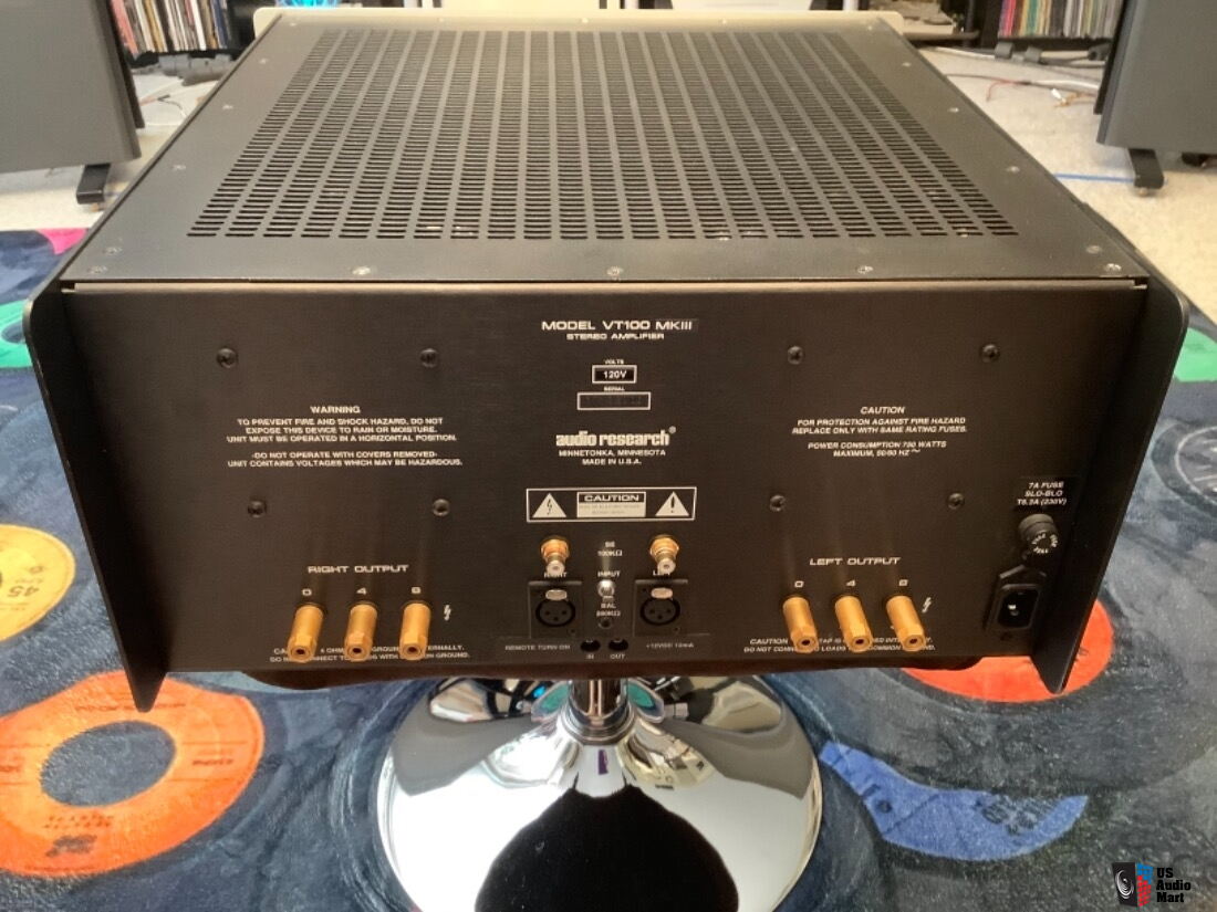 Audio Research VT-100 mkIII Stereo Tube Amplifier Photo #3340635 - US ...