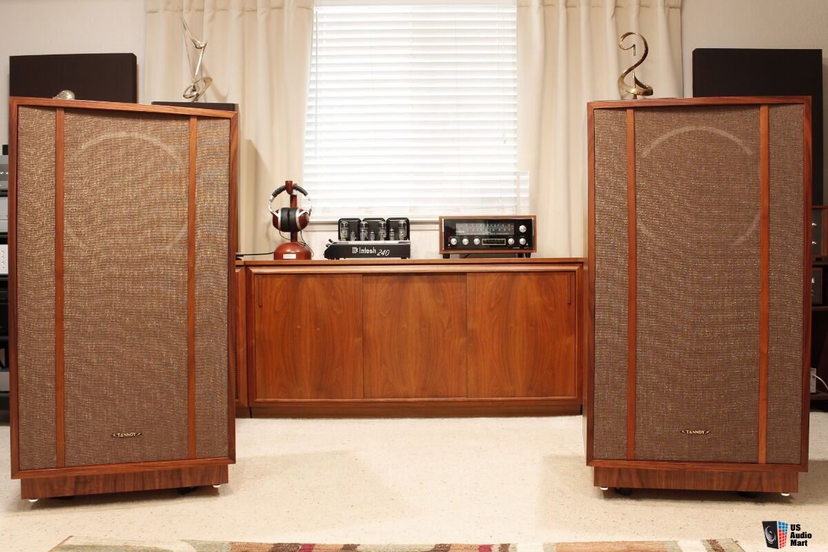Tannoy G.R.F Dual Concentric Monitor Red 15" Speakers Photo #3341380 ...