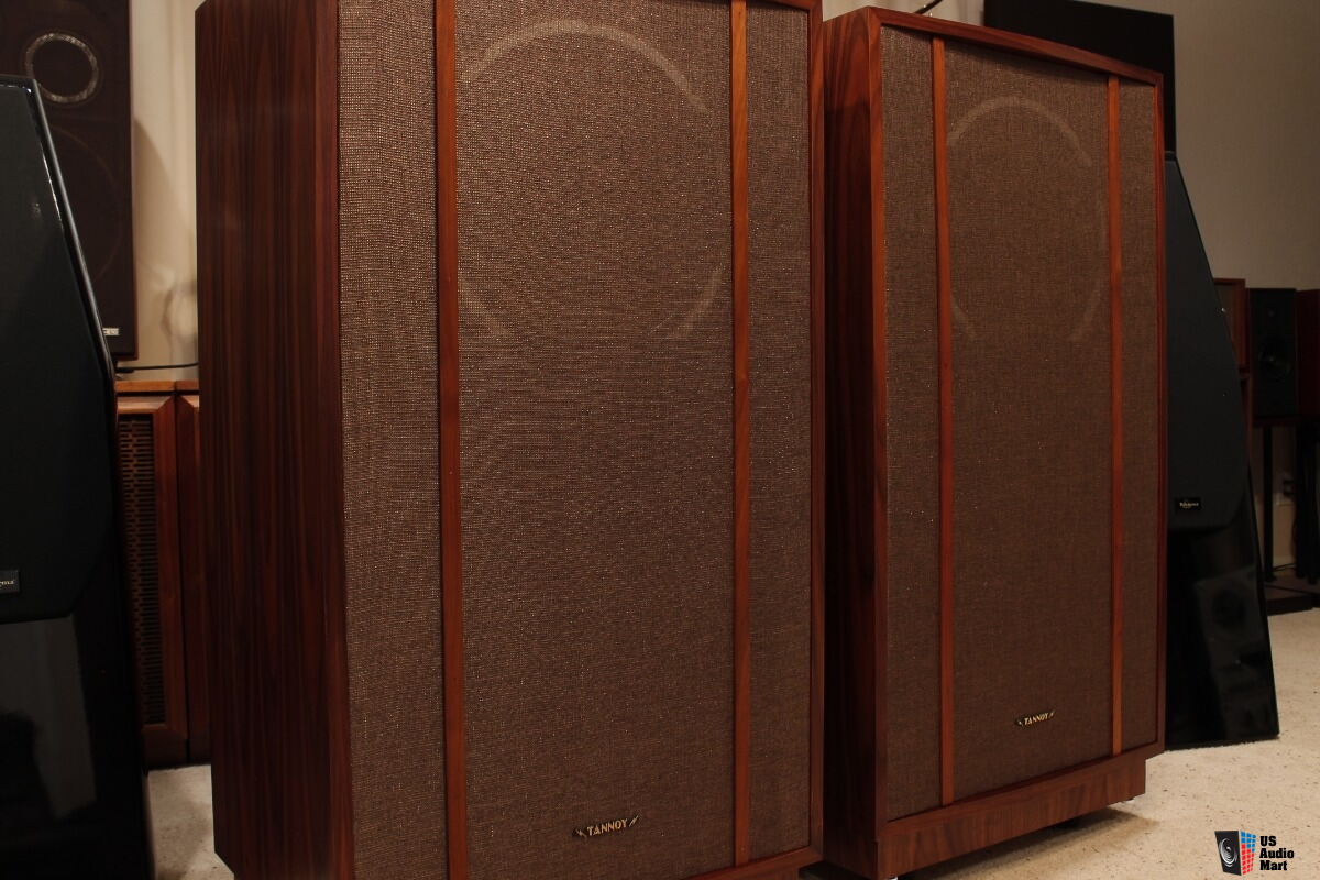 Tannoy G.R.F Dual Concentric Monitor Red 15" Speakers Photo #3341385 ...