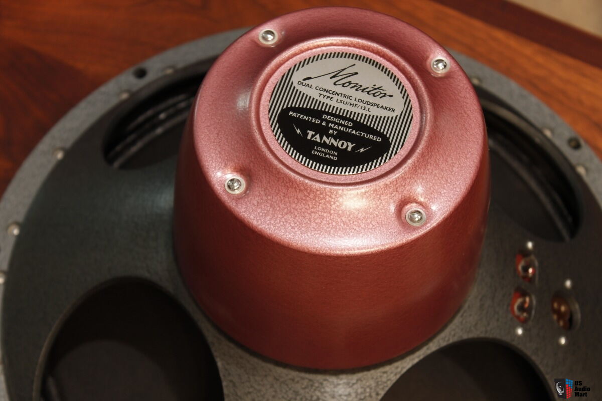 Tannoy G.R.F Dual Concentric Monitor Red 15" Speakers Photo #3341374 ...