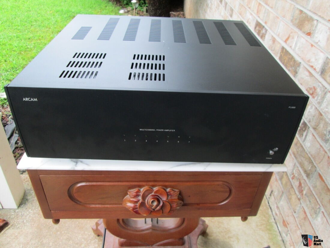 Arcam P1000 7 channel amplifier 7 x 135 watts Black For Sale - US Audio ...