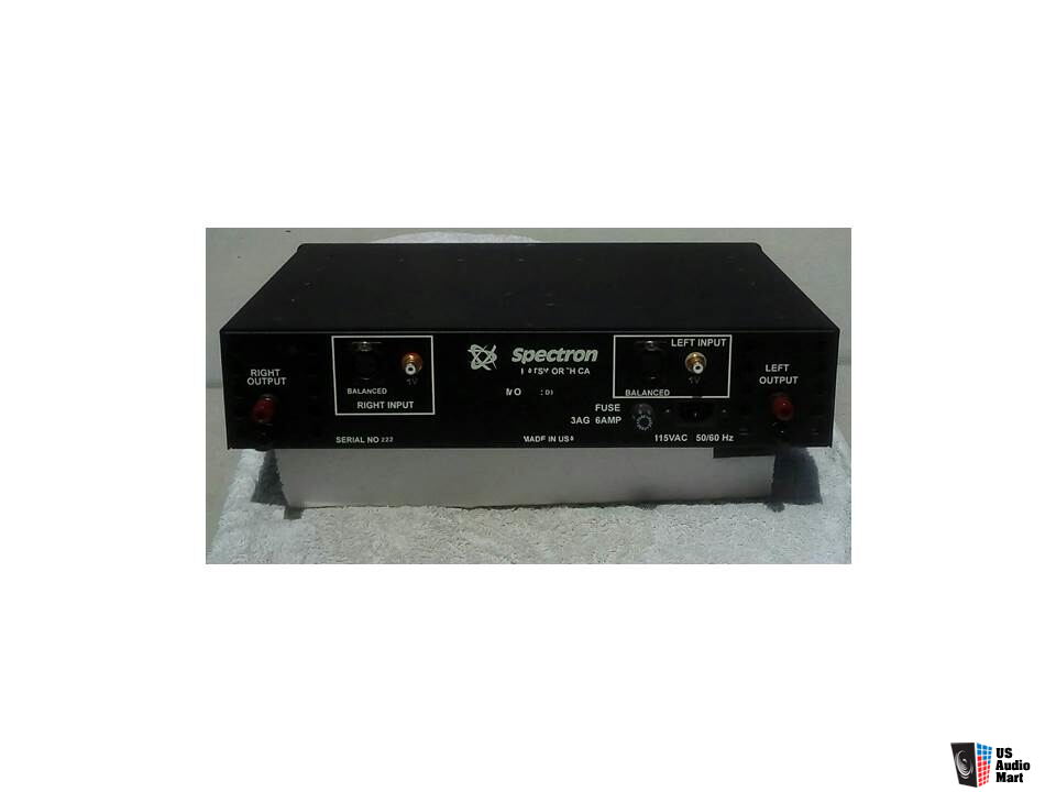 Rare Vintage Spectron DIGITAL ONE Amplifiers 1000 watt For Sale - US ...